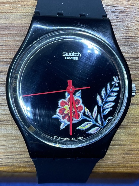 Swatch | Accessories | Swatch Watch Here Comes The Drizzle | Poshmark